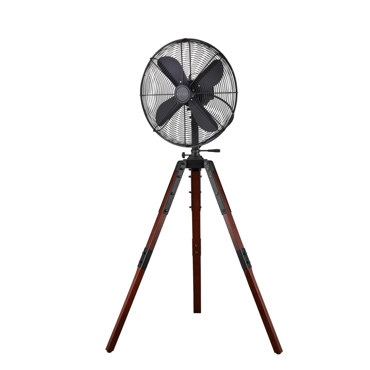 Star Fans Star Tripod 16-inch Stand Fan with Wooden Legs – Weave Origin